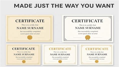 Design Custom Diploma Degree Certificate And Voucher Award Certificate By Lucienorion Fiverr