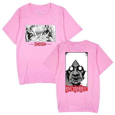 Duoxingbao Anime DANDADAN T Shirt Pure Cotton Breathable Short Sleeve Summer Men And Women