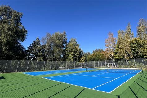 Tennis Courts Refurbished And Ready To Play