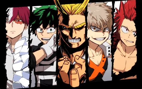All Might Hd Wallpaper My Hero Academia Anime Heroic Moment