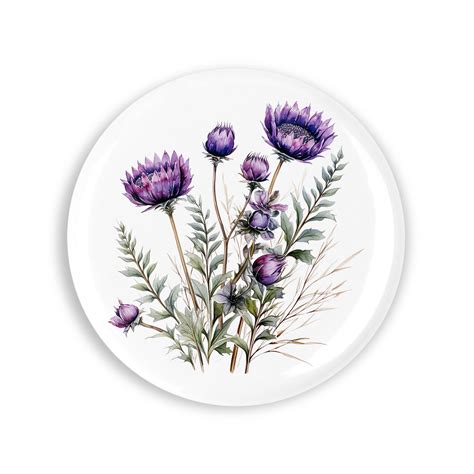 Set 4 Insigne Manunchi De Flori De Maracini NO235 Metal 44 Mm