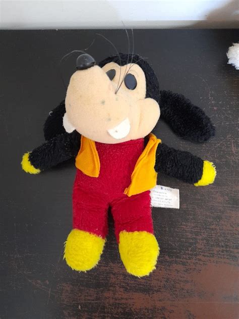 Pluto And Goofy Vintage 1976 Walt Disney Plush Toys Ebay Australia