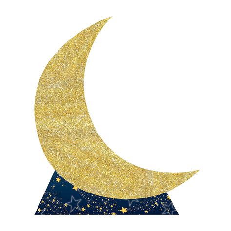 Beistle Starry Night Crescent Moon Stand Up Pack Oriental Trading
