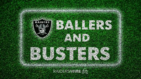 Raiders Ballers And Busters For Week 2 Vs Chargers