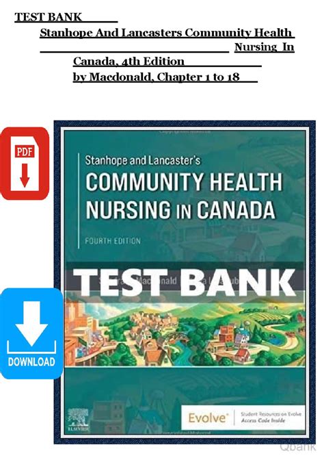 Test Bank Community Health Nursing In Canada Stanhope Lancaster