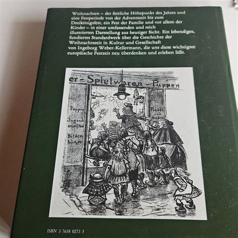 Das Weihnachtsfest eine Kultur und Sozialgeschichte Neu gemäss Beschreibung in Uster für