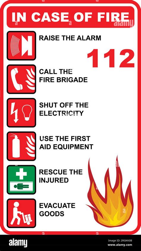 Fire Rescue Equipment In Stock Vector Images Alamy