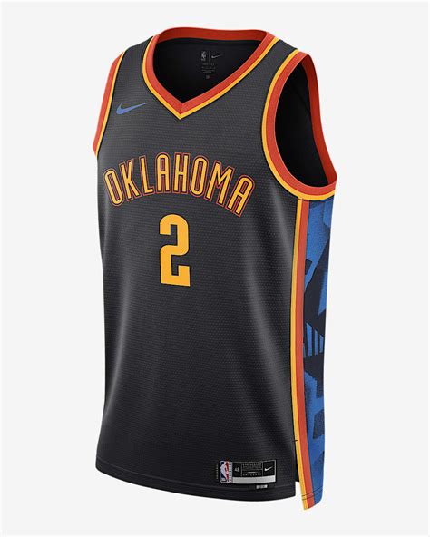 Shai Gilgeous Alexander Oklahoma City Thunder 2024 25 City Edition Men