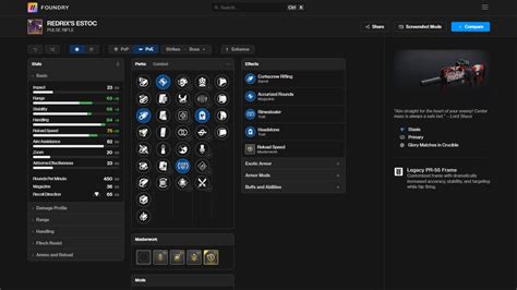 Destiny 2 Redrixs Estoc How To Get And Pve And Pvp God Roll Guide