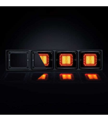 Mounting Strands Ize Rear Light Frame X Square Cm