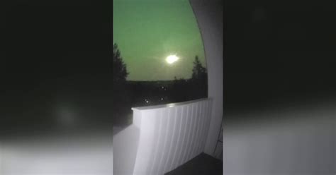 Did You See It Bright Fireball Explodes Over Washington Sky Fox 13