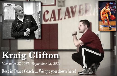 Coach Kraig Clifton November 27 1973 September 23 2024 The Pine Tree