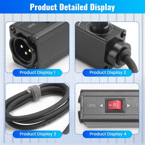 Nuevo Aislador De Audio XLR Que Elimina El Ruido Del Bucle De Tierra