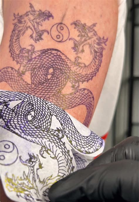 Inst Yoentattoo Tattoo Tattoodragon Dragon Dragontattoo Tiktok