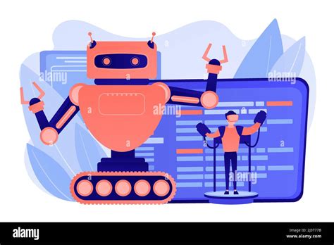 Robot Control System Stock Vector Images Alamy