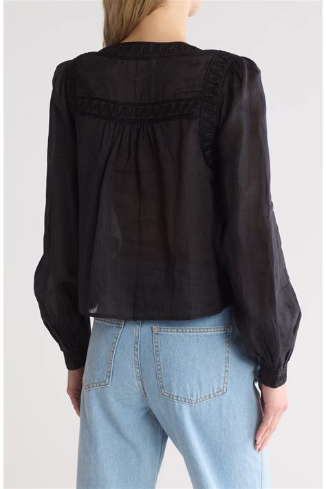 Veronica Beard Mysie Button Up Top Women Nordstromrack