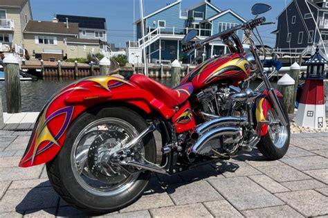 No Reserve Modified 1995 Harley Davidson Fat Boy For Sale On Bat