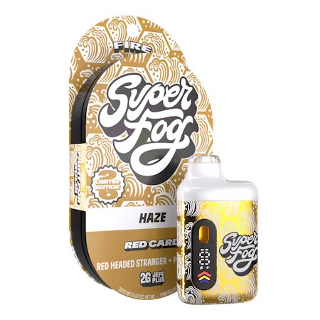 Fire 2g Jefé Plus Red Card Fc Super Fog Limited Edition