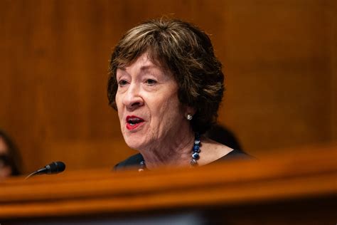 Susan Collins Was Target Of Fbi Bribery Probe Report