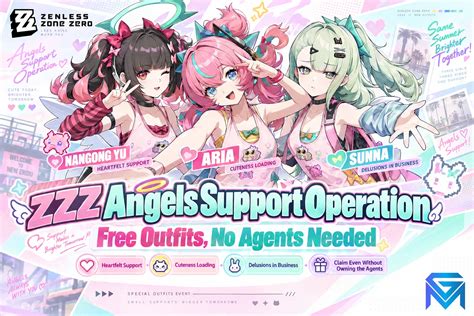 Zzz Angels Support Operation Free Outfits No Agents Needed