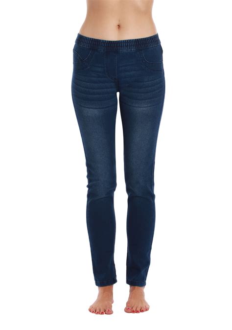 Just Love Women S Denim Jeggings With Pockets Comfortable Stretch Jeans Leggings Denim Xxx