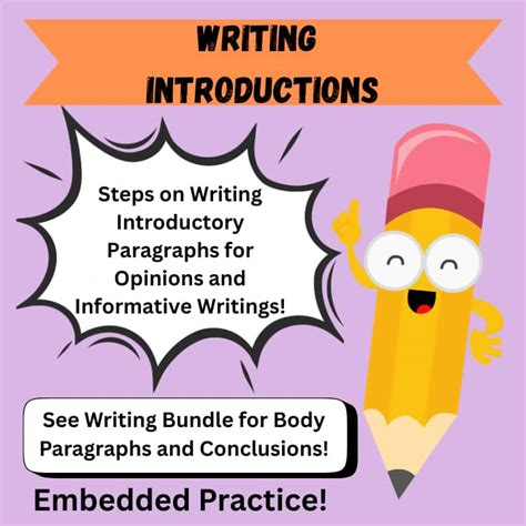 Writing An Introduction Introduction Powerpoint With Embedded Practice