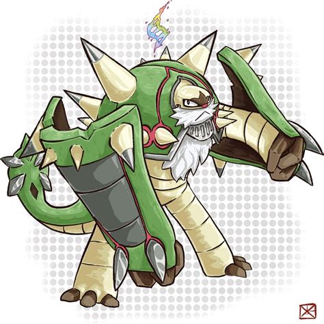 Mega Chesnaught Rpokemonart