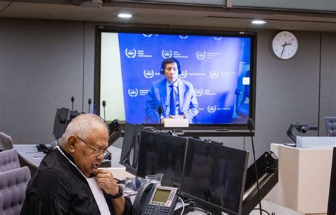 Philippines La Cpi Refuse De Libérer Lex Président Duterte