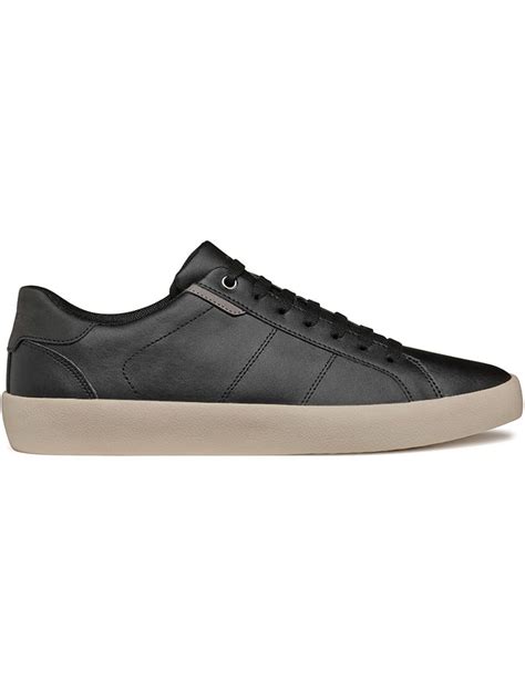 Geox Leder Sneakers Affile in Schwarz günstig kaufen limango