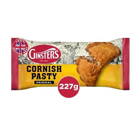 Ginsters Cornish Pasty 227g £150 At Sainsburys
