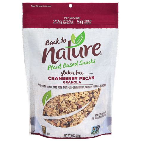 Back To Nature Granola Cranberry Pecan Oz Pack Of Oriental Trading