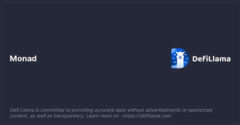 Monad Bridged Assets And Cross Chain Tvl Defillama