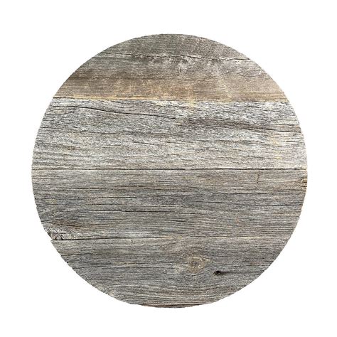 Rustic Farmhouse 12 Inches Reclaimed Solid Round Wood Sign For Diy Projects Oriental Trading