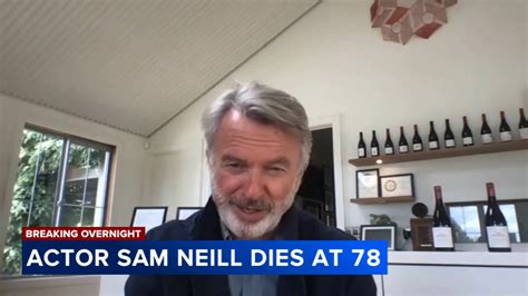 Actor Sam Neill Known For Roles In Jurassic Park Peaky Blinders