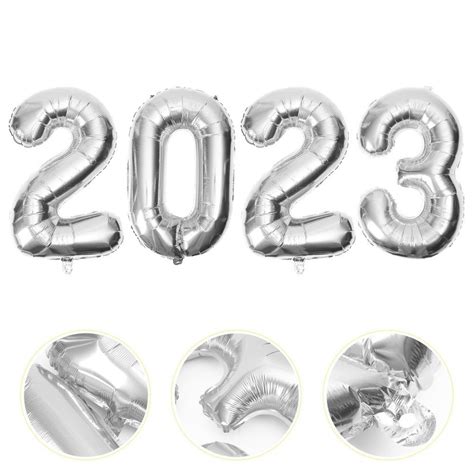 Balloon For Birthday Party Foil Balloons Numbers Decorations Ballon