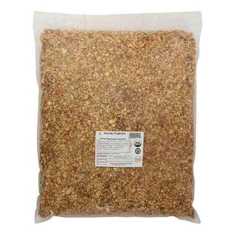 Grandy Oats Granola Classic Organic Gluten Free 10 Lb Oriental Trading