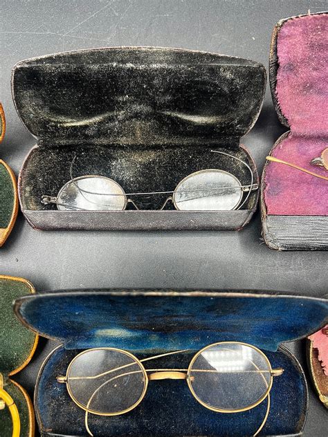 Antique Vintage Eye Glasses Round Gold Filled Nice Lot And Scrap Ebay