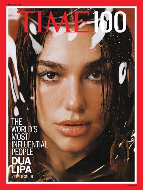 Dua Lipa Time Most Influential People 2024