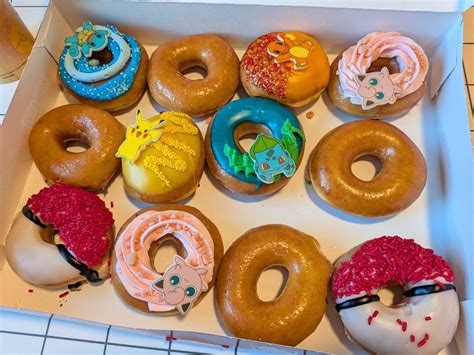 I Tried Krispy Kremes Pokémon Doughnuts