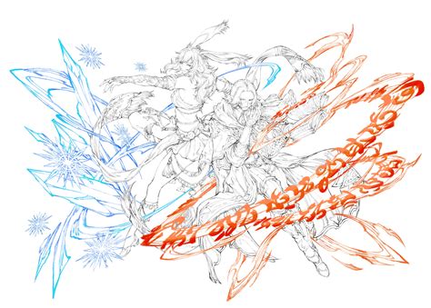 Warrior Of Light Dancer And Summoner Final Fantasy And 1 More Drawn