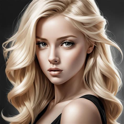 Blonde Girl 1 Ai Generated Artwork Nightcafe Creator