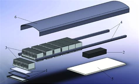 Considered LED Lamp Solution In Exploded View Download Scientific Diagram