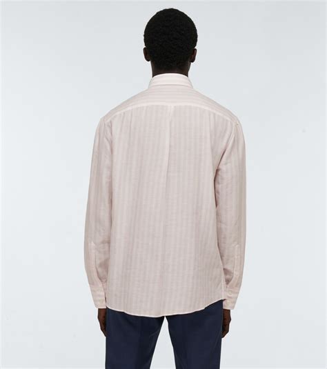 Brunello Cucinelli Striped Long Sleeved Shirt Brunello Cucinelli