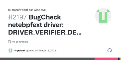 Bugcheck Netebpfext Driver Driververifierdetectedviolation C4
