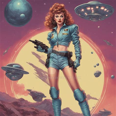 Lady Space Cop By Mrnoone6 On Deviantart