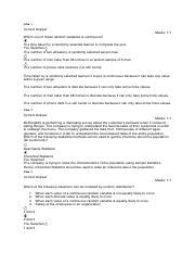 Quiz Statistics For Data Science Part Pdf Q No Correct Answer Marks Which One Of