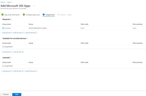 how to deploy microsoft 365 apps with intune configuration manager
