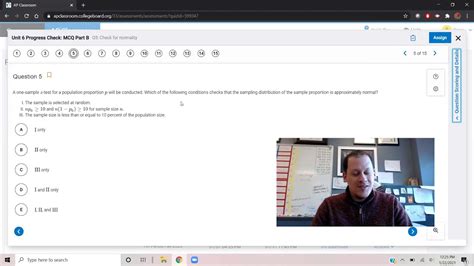 Ap Environmental Science Unit 6 Progress Check Mcq Part A Sttistics B Review Youtube