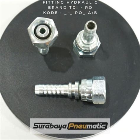 Fitting Ro 08 15 22 Distribusi Suku Cadang Traktor Marine Mesin