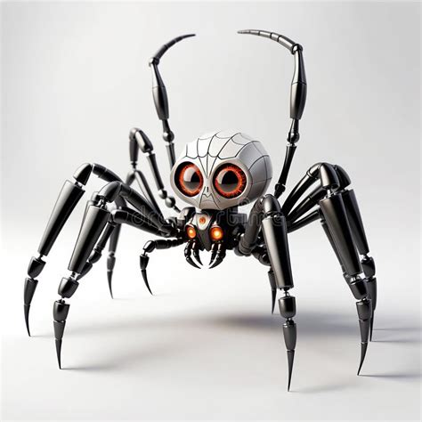 Spider Robot Model 01 Stock Illustration Illustration Of Technology 313250474